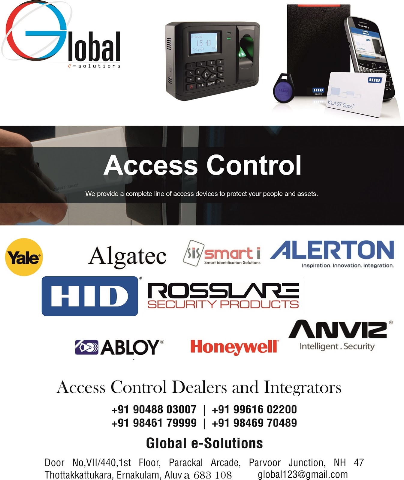 No. 1 Professional CCTV Camera Installation Company in Kerala | Global e Solutions